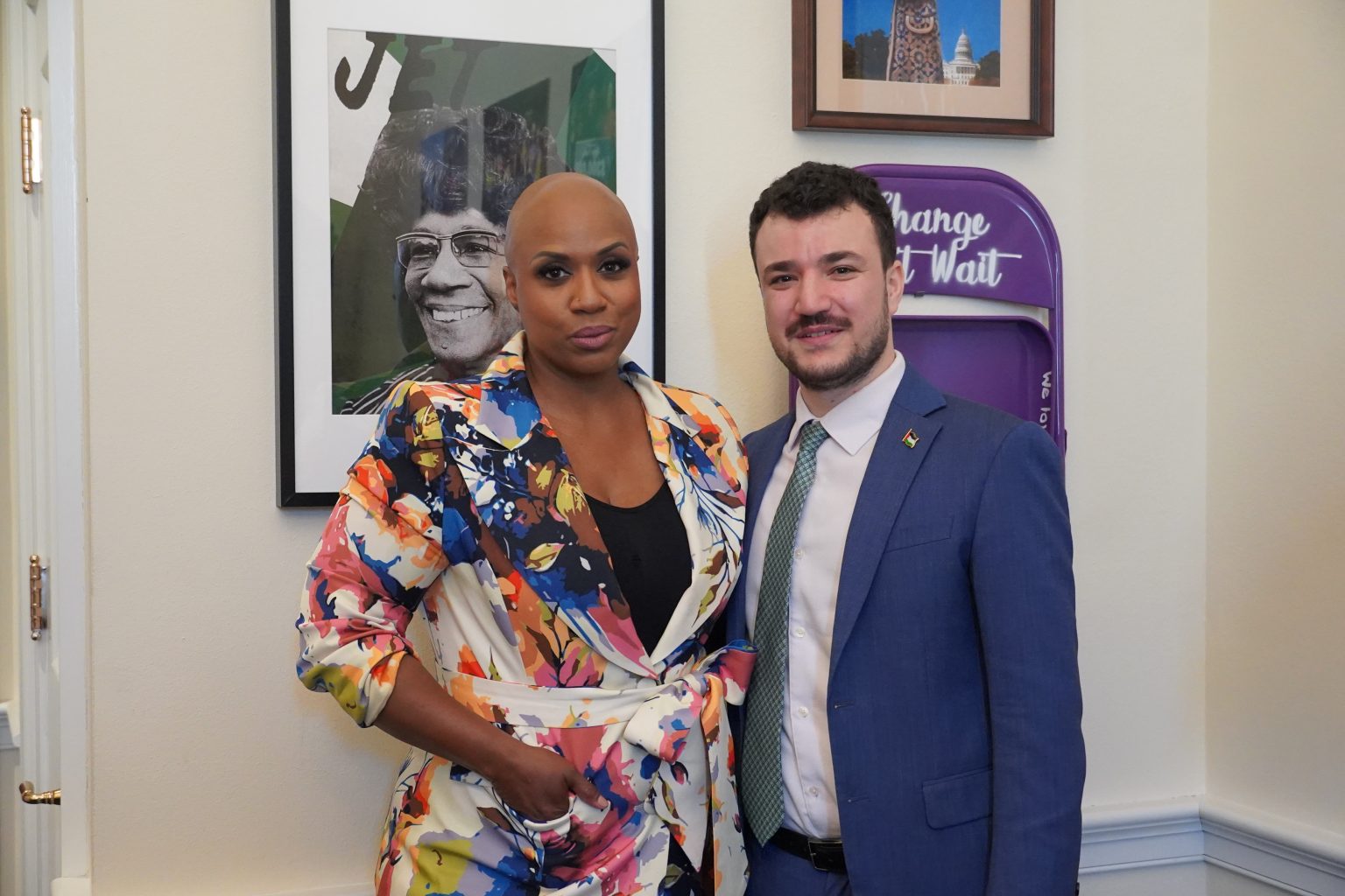 Rep. Pressley Meets with Mahmoud Khalil in Washington, DC - Ayanna Pressley